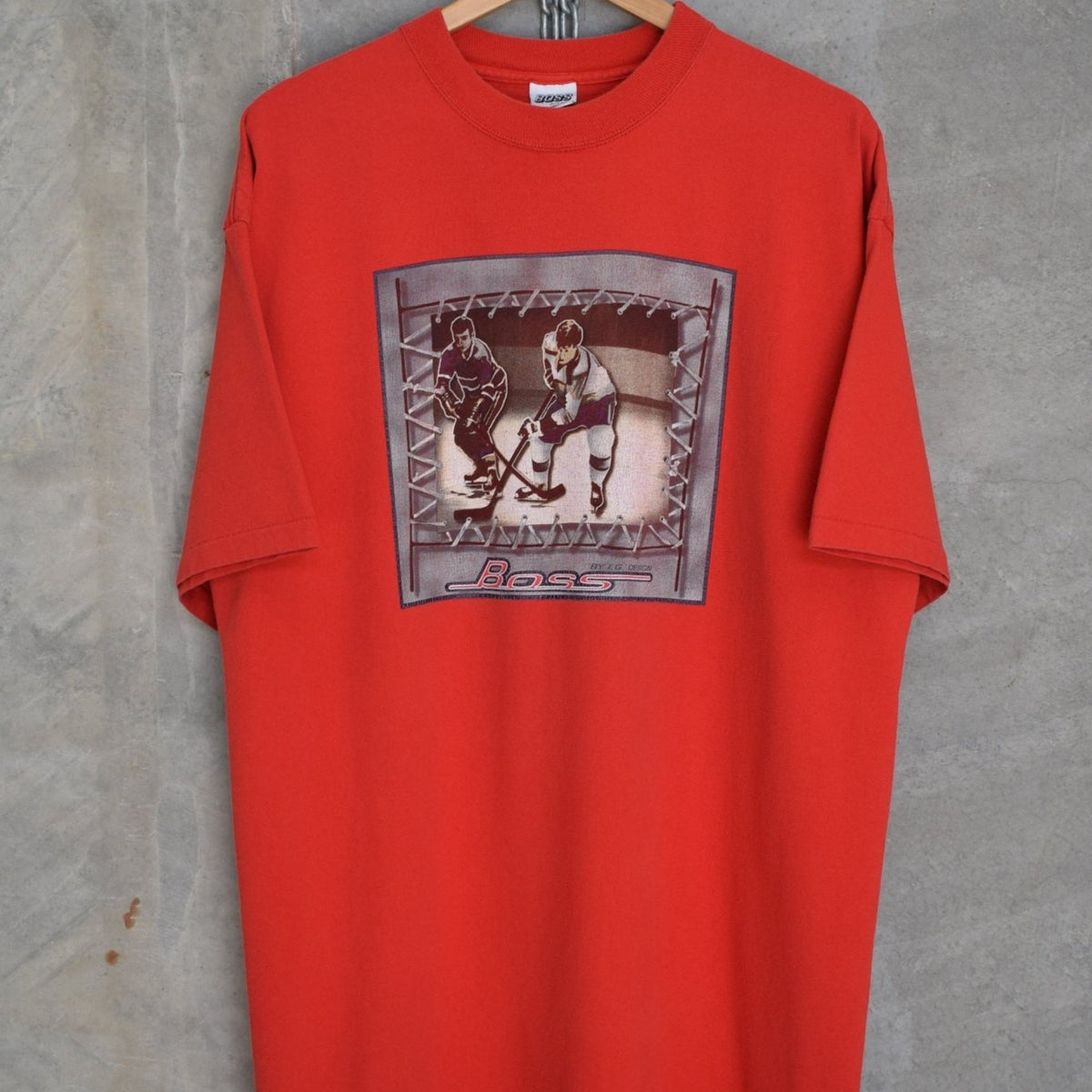 Boss Graphic Tee — 1990s (XL) – Retrospective Store