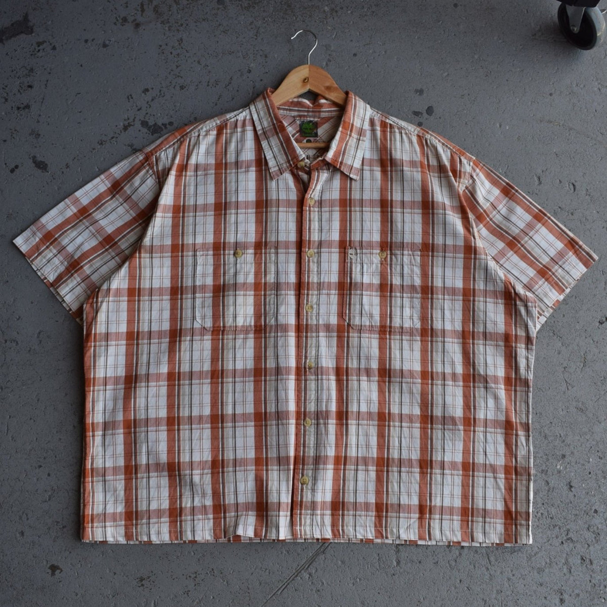 Vintage Timberland Cropped Button Up (XXL) – Retrospective Store